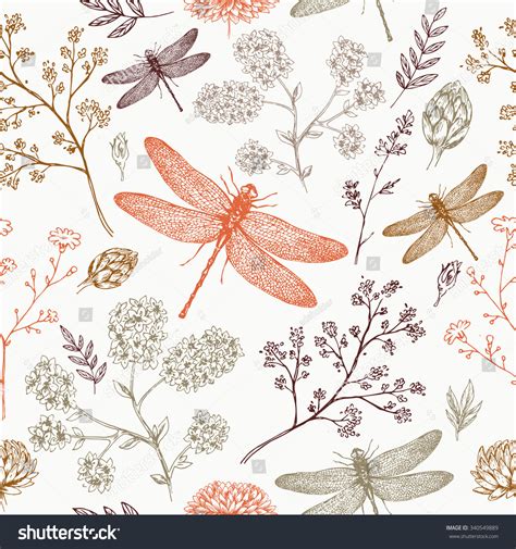 Dragonfly Pattern Over 42 444 Royalty Free Licensable Stock
