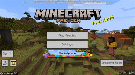 Bedrock Edition Preview 1211023 Minecraft Wiki