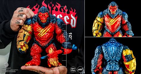 Mondo『哥吉拉與金剛：新帝國 金剛』軟膠玩具，搶眼設計重新詮釋電影新造型！