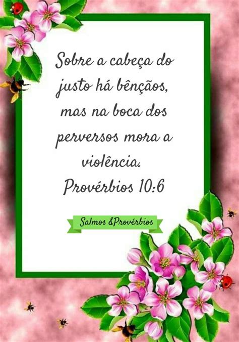 Pin de Angela Saraiva em Salmos e Provérbios 1 Salmos Mensagens