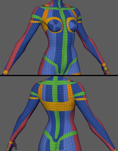 Topology For Feedback Female Post Imgur Character Rigging 3d Model