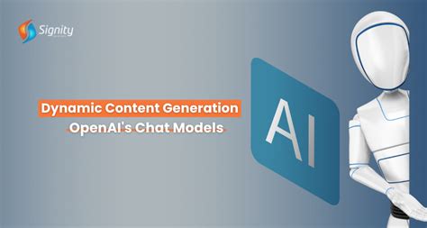 Dynamic Content Generation Using Openais Chat Models