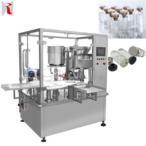 GMP Antibiotic Injectable Automatic Small Vial Filling And Capping
