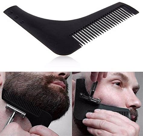 Buy Beard Comb Perfect Beard Shaping Tool Black Colour Param Online