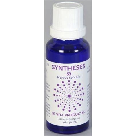 Syntheses 035 Nervus Spinalis Vita Producten 30 Ml Kopen Gezondheid