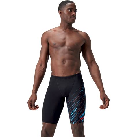 Speedo Costume Nuoto Jammer Uomo Hyperboom V Cut Blackpictonblue