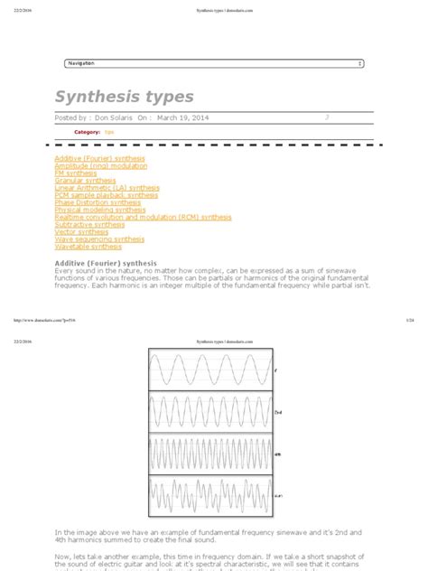 Pdf Synthesis Types Dokumen Tips