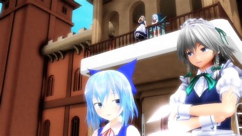 【東方mmd15章】氷の妖精編【mmd紙芝居】＃3 Youtube