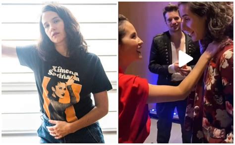 Dulce María reveló que Kuno Becker fue su primer beso de lengua y así reaccionó el actor