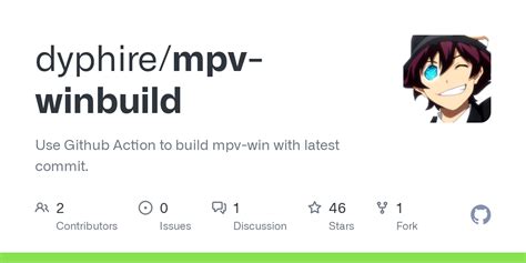 GitHub Dyphire Mpv Winbuild Use Github Action To Build Mpv Win With
