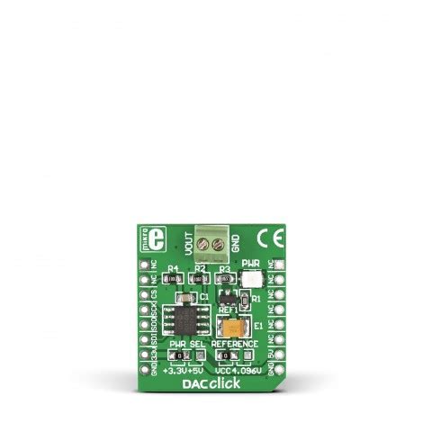 DAC Click Breakout Board For MCP Bit DAC