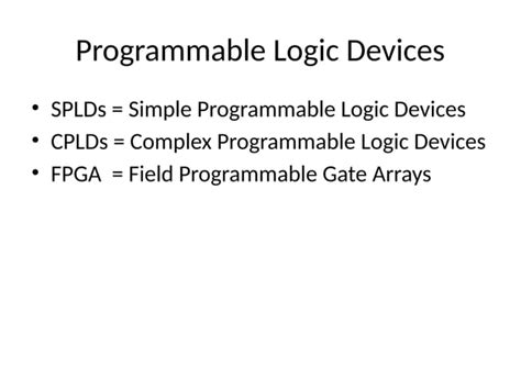 Programmbale Logic Devices44444441pptx