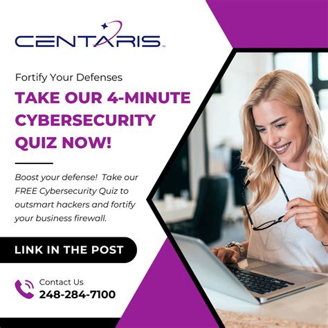 centaris on linkedin cybersecurityquiz