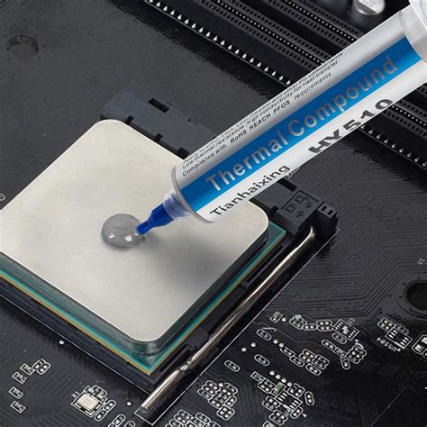 Pâte Thermique CPU ou GPU Graisse Thermique Professionnelle 1 seringue