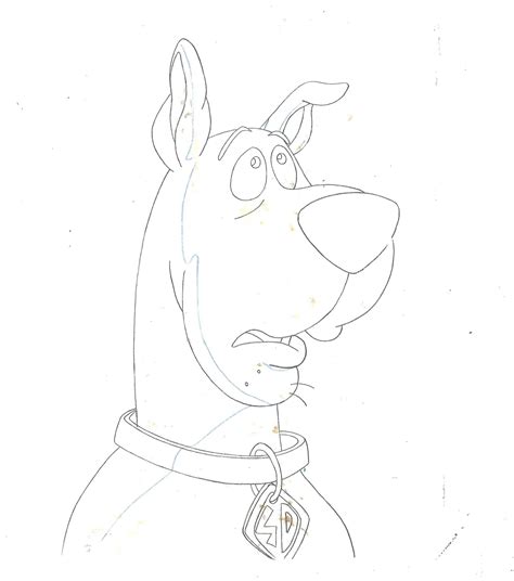 Scooby Doo Original Production Cel With Matching Drawing Scooby And Shaggy In 2022 Cel Hanna