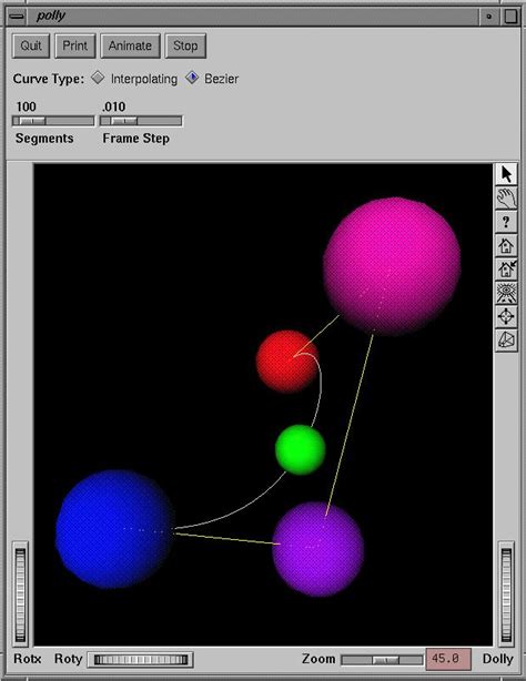 Parametric Polynomial Curve Visualization