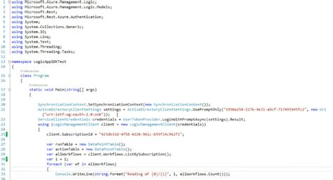 Getting Started With The Logic Apps SDK Affinus