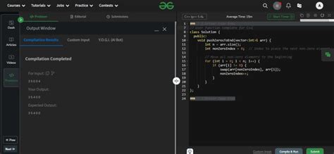 Abhranil Dutta On Linkedin Geekstreak2024 Gfg160 Coding Dsa