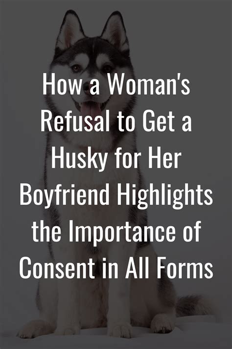 Woman Asks If She S Wrong For Not Getting A Husky On Her Toxic Bf S Demand Artofit