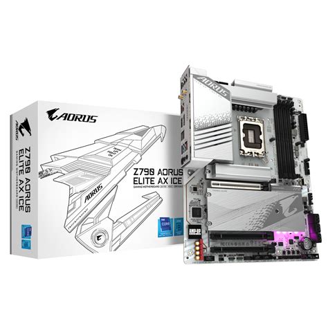 Mother Z790 Aorus Elite Ax Ice Ddr5 Gigabyte 13gen Hypergaming