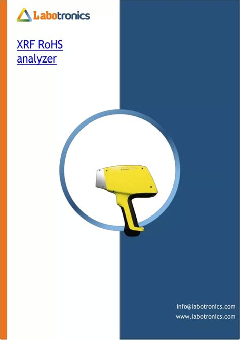 Ppt Xrf Rohs Analyzer Powerpoint Presentation Free Download Id
