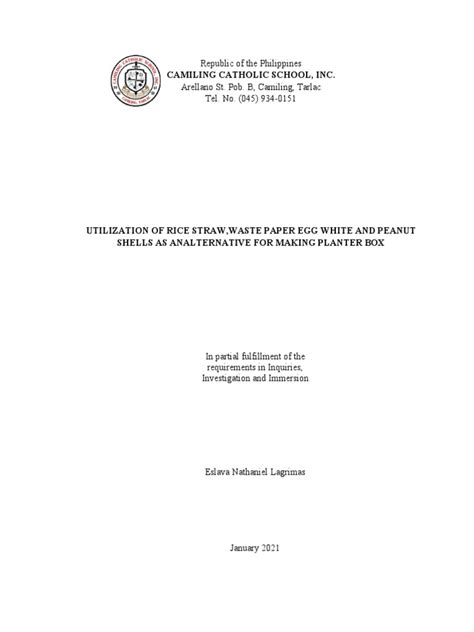 Capstone Template 1 2 Pdf Banana Stormwater