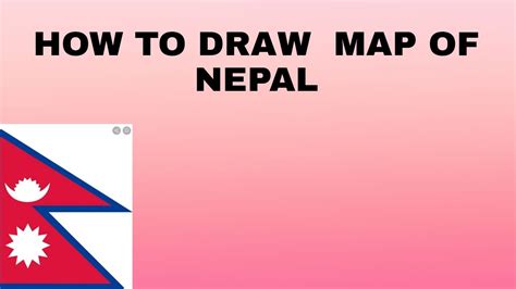 How To Draw The Map Of Nepal Youtube Rainyweathers