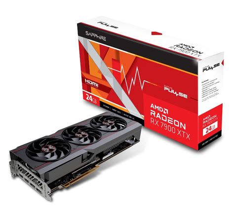 SAPPHIRE AMD Radeon PULSE RX 7900 XTX GAMING OC 24GB GDDR6 Computers