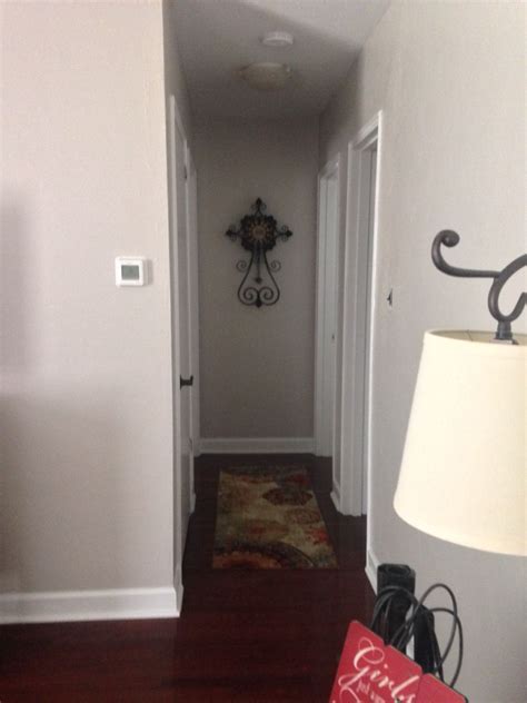 Sherwin Williams Ghost Pines Hallway Paint Color