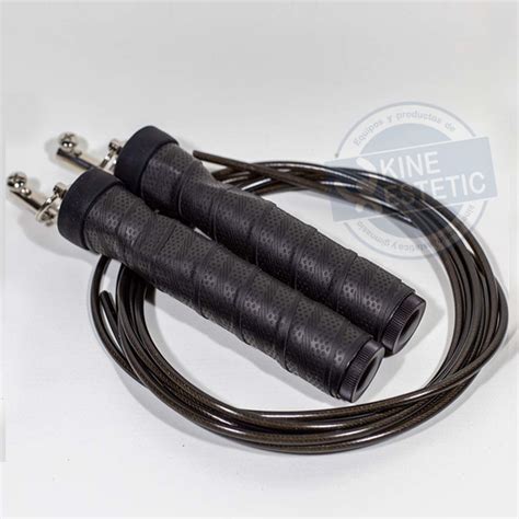 SOGA DE SALTO PROFESIONAL CABLE ACERADO MANGO HEAVY CON RULEMAN Kine