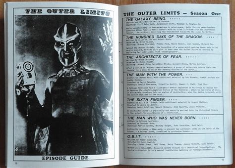 Shadow Play No 1 Special Outer Limits Issue By Doyle Terry 1st
