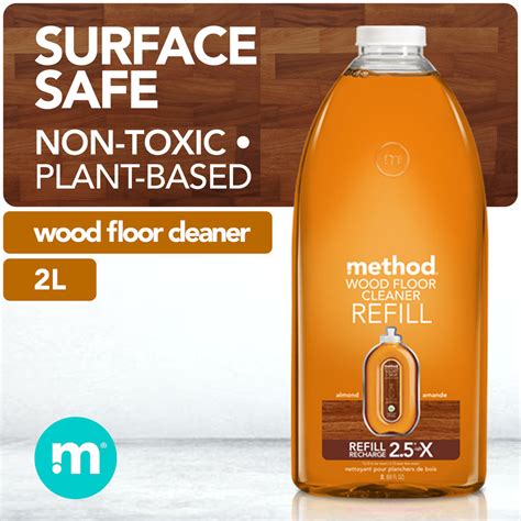 Method Squirt Mop Wood Floor Cleaner Refill Almond 2l Shopee Malaysia