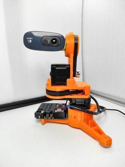 laser pointer robot remotelly controlled arduino python 3d models download creality cloud