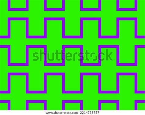 Seamless Pattern Broken Lines Vector Quality Stock Vector Royalty Free