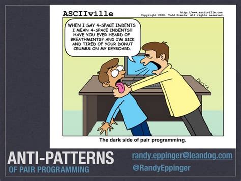 Pair Programming Anti Patterns Pdf