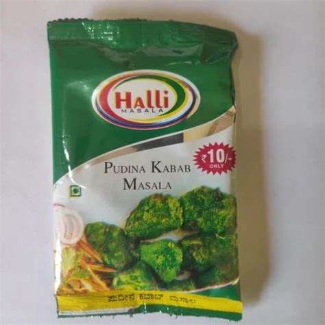 30g Halli Pudina Kabab Masala Powder At Rs 10pack Kabab Masala