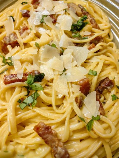 Pork Belly Carbonara Pasta A Creamy Classic Italian Dish