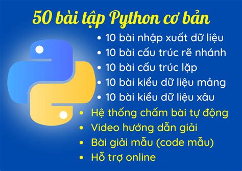 Khóa Học Lập Trình Python Cơ Bản