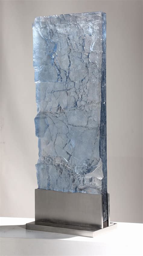 David Ruth Contemporary Cast Glass Sculpture Geologic Editions 8