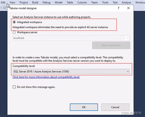 创建ssas模型实操（一）ssas模型开发工具 Visual Stutio Csdn博客