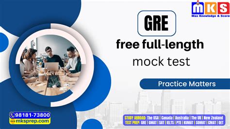 20 GRE Free Full Length Mock Test MKS Education