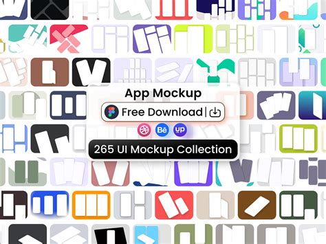 Mobile App UI Mockup Kit Behance