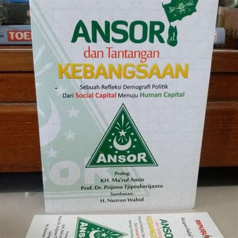 Jual Gerakan Pemuda Ansor Dan Tantangan Kebangsaan Original Di Seller