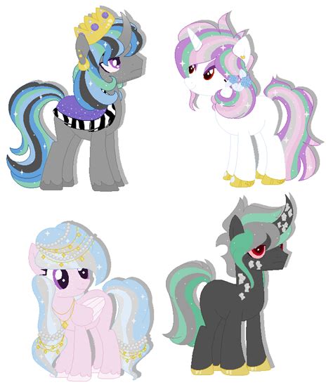 Comm Princess Celestia X King Sombra 14 Open By Heavenlyblazeadopts
