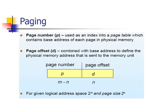 PPT 8 4 Paging PowerPoint Presentation Free Download ID 340197