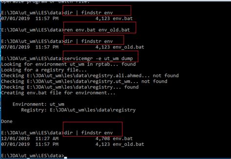 Redprairiejda Wms — Install Uninstall Service And Generating Envbat