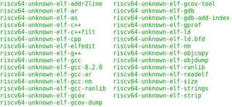 Riscv各种版本gcc工具链编译与安装 Ppqppl 博客园