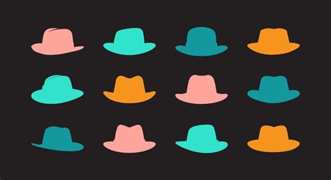 Premium Vector Hats For All Occasions Vector Bundle