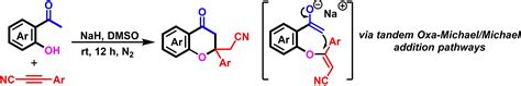 Tetrasubstituted Chromanone Synthesis By A Tandem Oxa‐michael Michael