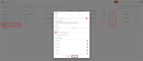 how to add edit or remove users react mobile